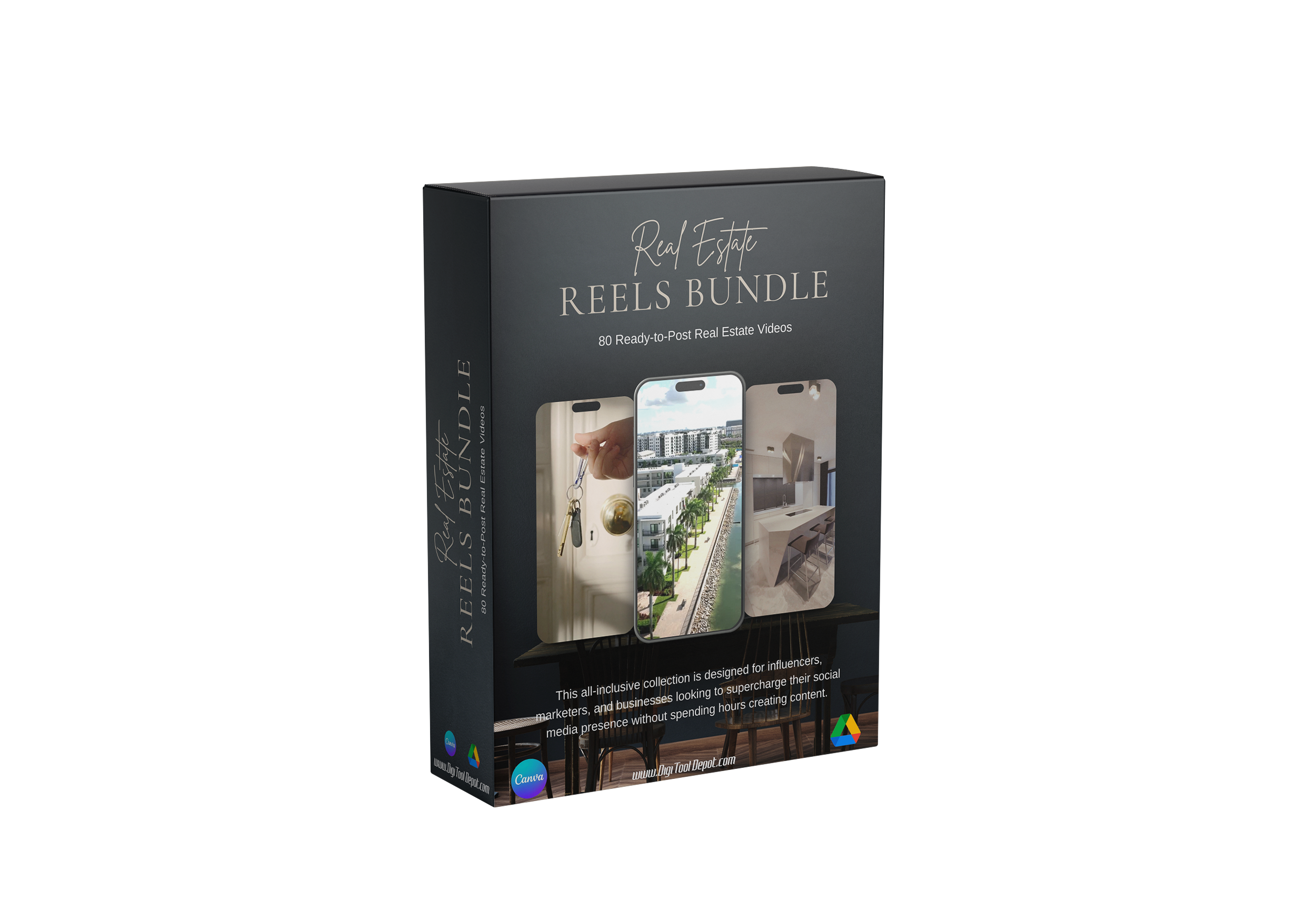 80 Real Estate Reels for Social Media Bundle - digitooldepot.com